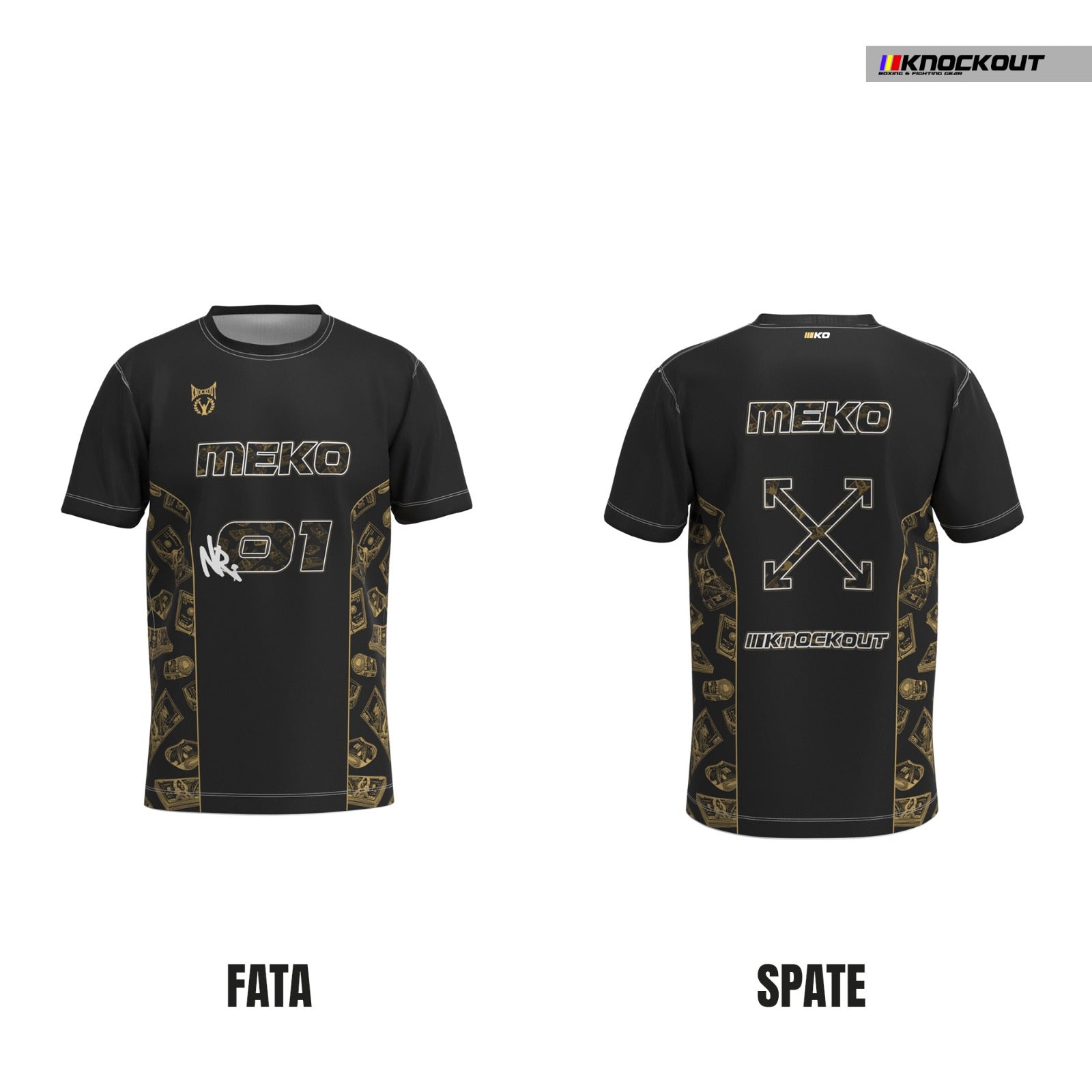 Tricou MEKO X Knockout knock-out.ro