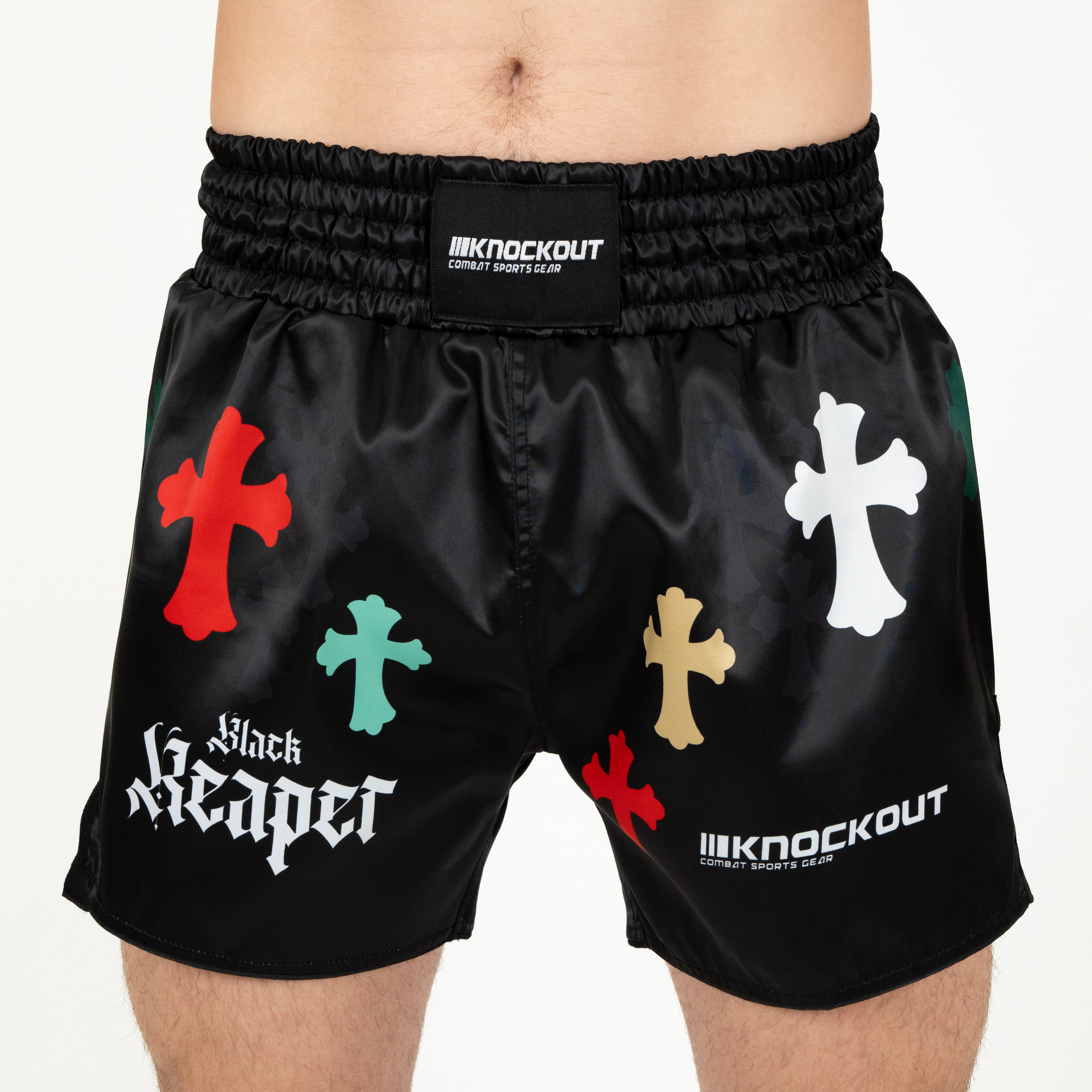 Sort Kickbox Knockout Black Reaper knock-out.ro